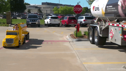 Pulling Up Driving A Truck GIF by Children's Miracle Network Hospitals ...