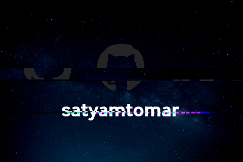 satyamtomar (Satyam Tomar) · GitHub