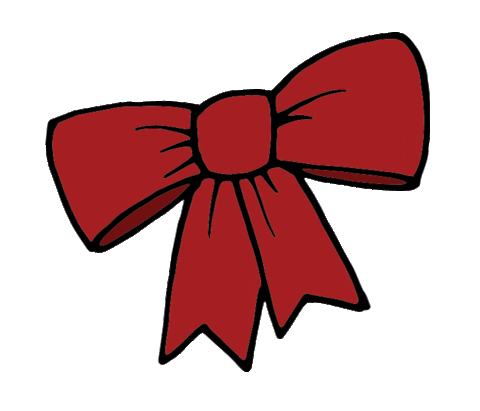 Christmas Ribbon Sticker by Sophiekunterbunt for iOS & Android | GIPHY