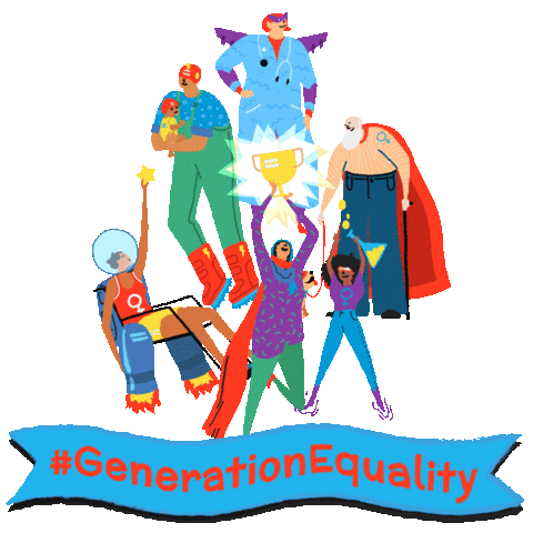 Gender Equality Feminism Sticker by UN Women for iOS & Android | GIPHY