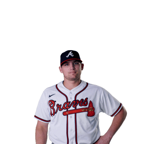 Atlanta Braves Sport Sticker by MLB for iOS & Android | GIPHY
