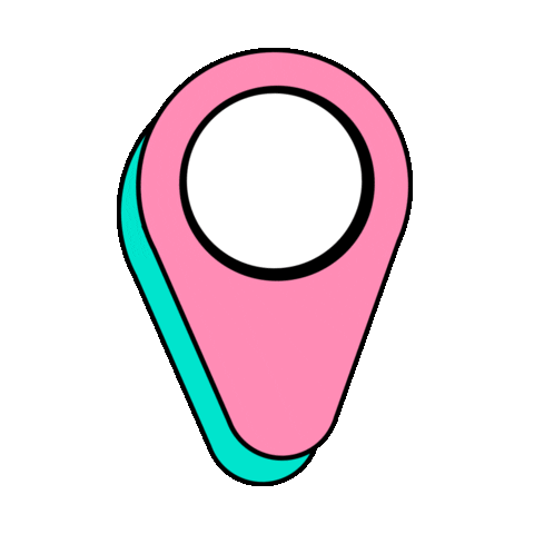 Location Pin Sticker by Muud Creative for iOS & Android | GIPHY
