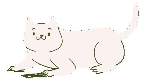 Happy Cat Sticker by Sherchle for iOS & Android | GIPHY