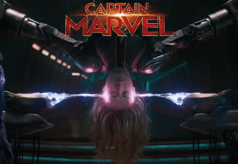 Flying Captain Marvel GIF - Find & Share on GIPHY