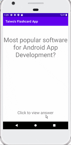 GitHub - TaiwoOso/FlashcardApp
