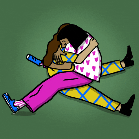 Best Friends Love GIF by Hello All - Find & Share on GIPHY