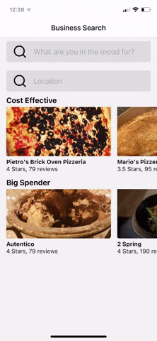 GitHub - CalStell/food: React Native Restaurant Search Application