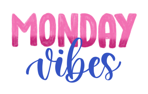 Good Vibes Monday Sticker by Josie Hogendoorn for iOS & Android | GIPHY