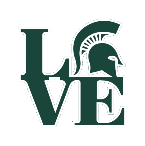 Msu Go Green Sticker by Michigan State University for iOS & Android | GIPHY