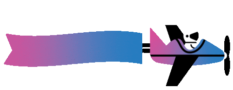 Travel Flying Sticker by Adobe for iOS & Android | GIPHY