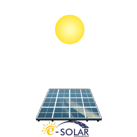 Energia Solar Sticker by ESolar Engenharia for iOS & Android | GIPHY