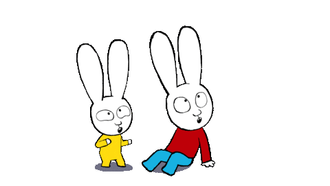 Simon Siblings Sticker by simon_superrabbit for iOS & Android | GIPHY