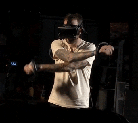 Virtual Reality Games GIF by Achievement Hunter - Find & Share on GIPHY