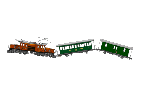 Train Zug Sticker by Rhätische Bahn for iOS & Android | GIPHY