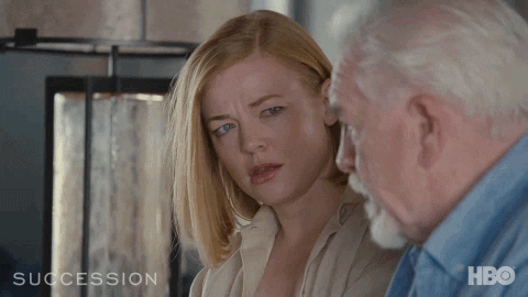 Sarah Snook Idk GIF by SuccessionHBO - Find & Share on GIPHY