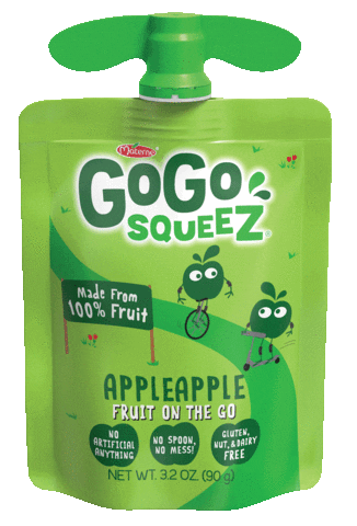 On The Go Apple Sticker by GoGo squeeZ for iOS & Android | GIPHY