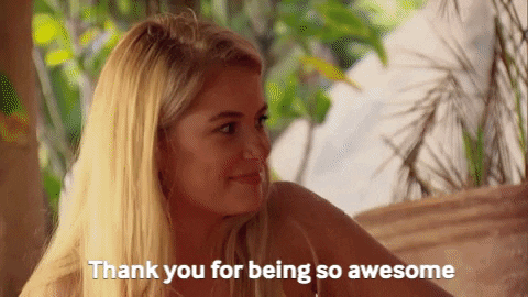 Thank You For Being So Awesome Season 6 GIF by Bachelor in Paradise ...