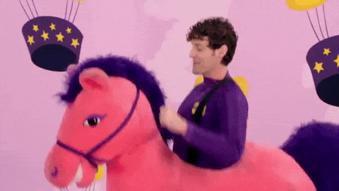 Horse Pony GIF by The Wiggles - Find & Share on GIPHY