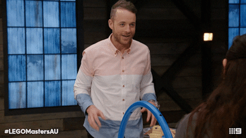 Hamish Blake Water GIF by LEGO Masters Australia - Find & Share on GIPHY