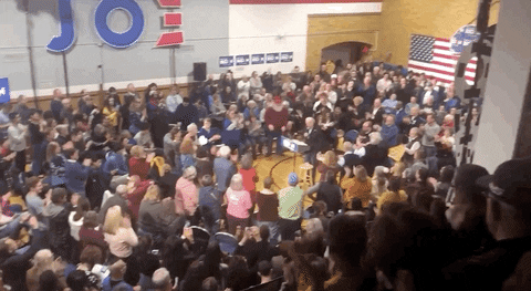 Joe Biden Rally GIF - Find & Share on GIPHY