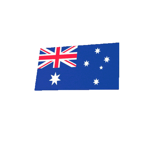 Flag Aussie Sticker by NFCIET for iOS & Android | GIPHY