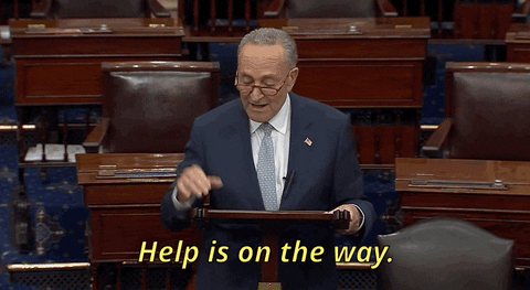 Chuck Schumer Senate GIF - Find & Share on GIPHY