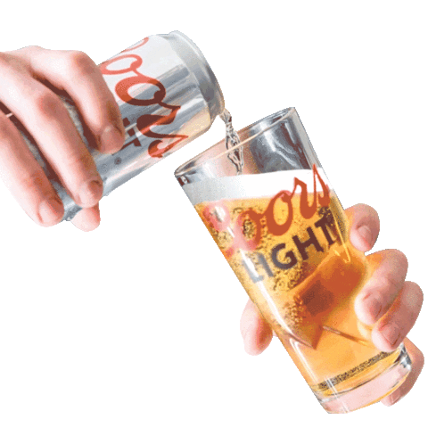 Coors Light Beer Sticker for iOS & Android | GIPHY