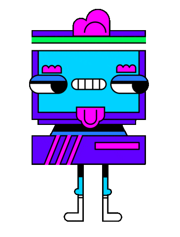 Happy Dance Sticker by Bubble Punk for iOS & Android | GIPHY