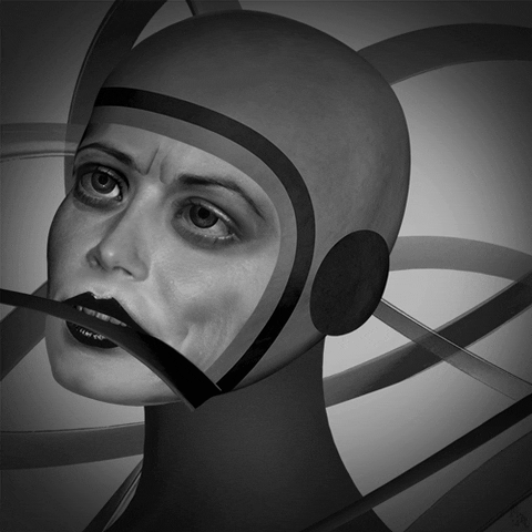 Black And White Art GIF by Colin Raff - Find & Share on GIPHY
