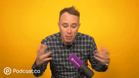 Microphone Talking GIF by Podcastdotco - Find & Share on GIPHY
