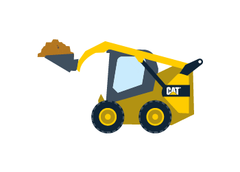 Cat Dig It Sticker by Caterpillar Inc. for iOS & Android | GIPHY