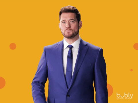Michael Buble Hello GIF by bubly - Find & Share on GIPHY