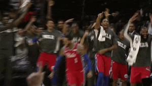 Excited Philadelphia 76Ers GIF by NBA - Find & Share on GIPHY