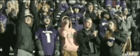 Football Fans GIF by JMUDukes - Find & Share on GIPHY