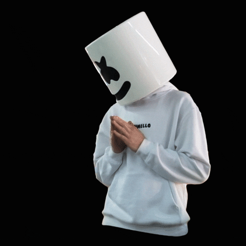 Mello Pray Hands GIF by Marshmello - Find & Share on GIPHY
