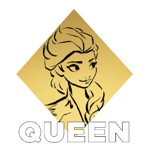 Celebrate Queen Elsa Sticker by Disney Princess for iOS & Android | GIPHY
