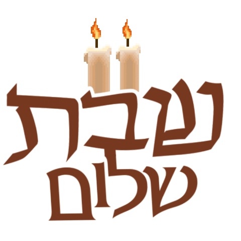 Shabbat Shalom Sticker by srulymeyer for iOS & Android | GIPHY