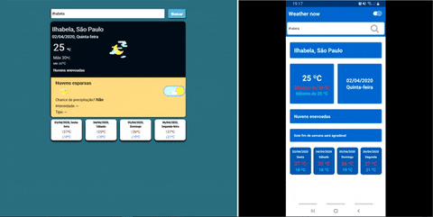 GitHub - alvesrafa/weather-now: Aplicação para verificação climática ...