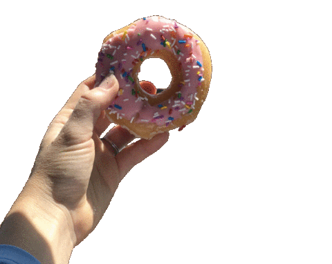 Krispy Kreme Donut Sticker by foodforeal for iOS & Android | GIPHY