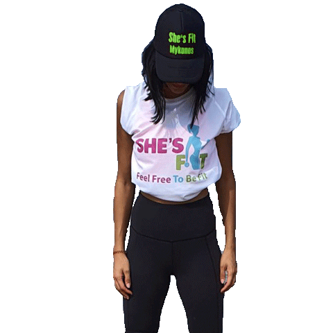 Shes Fit Sticker by myfantasyroom for iOS & Android | GIPHY