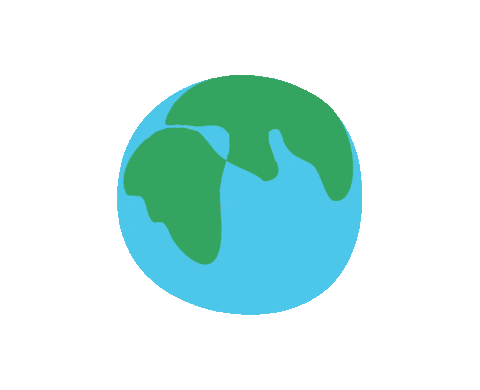 Go Green Planet Earth Sticker by Dibble Foods for iOS & Android | GIPHY