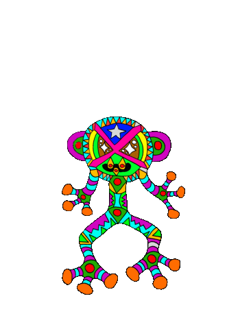 Puerto Rico Art Sticker for iOS & Android | GIPHY