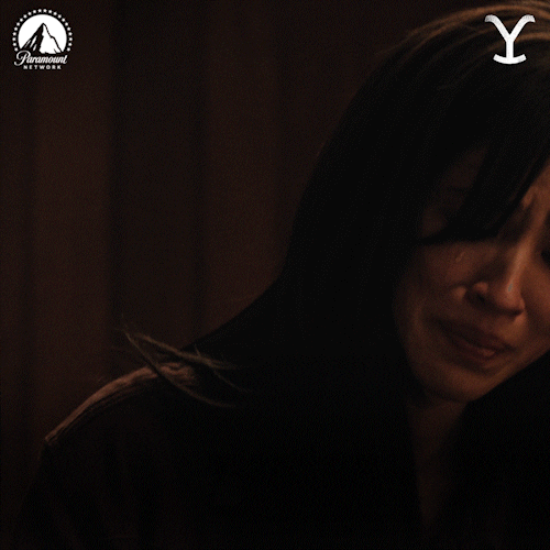 Sad Kelsey Asbille GIF by Yellowstone - Find & Share on GIPHY