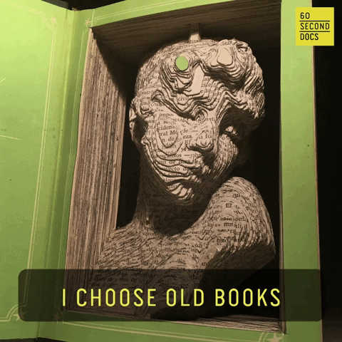 Old Books GIF by 60 Second Docs - Find & Share on GIPHY