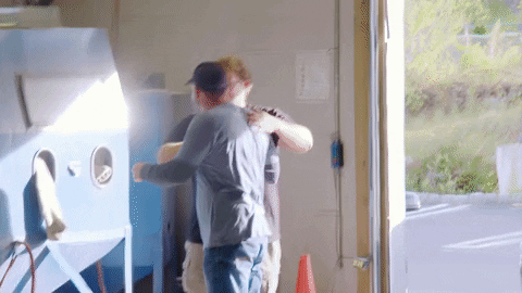 American Chopper Hug GIF by Discovery Europe - Find & Share on GIPHY