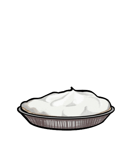 Whipped Cream Splat Sticker by BasketsFX for iOS & Android | GIPHY
