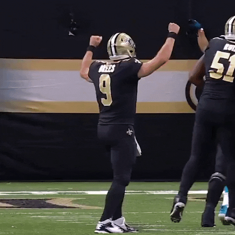 Drew Brees Brees GIF by New Orleans Saints - Find & Share on GIPHY