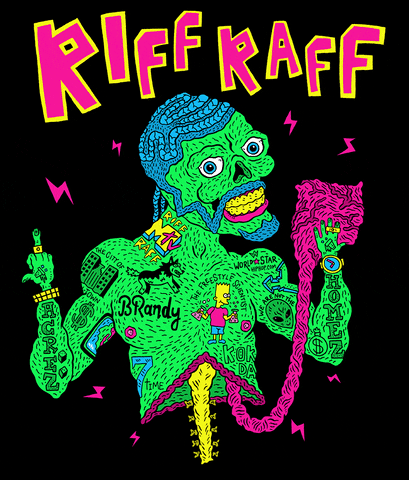 Riff Raff GIF by Russell Taysom - Find & Share on GIPHY