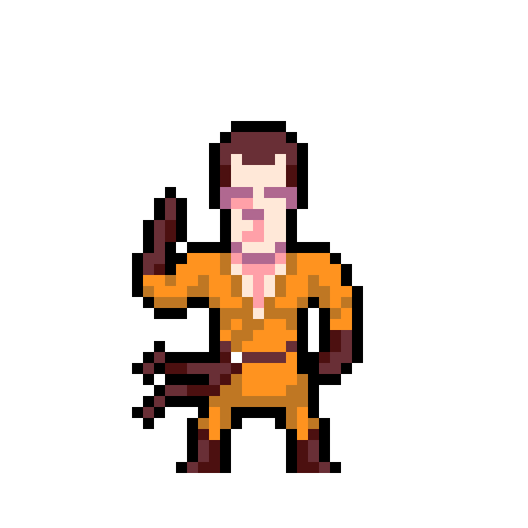 Martial Arts Pixel Sticker for iOS & Android | GIPHY