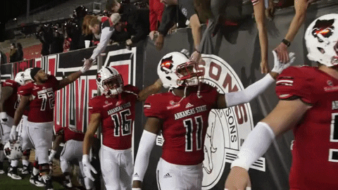 Arkansas State Athletics GIF - Find & Share on GIPHY